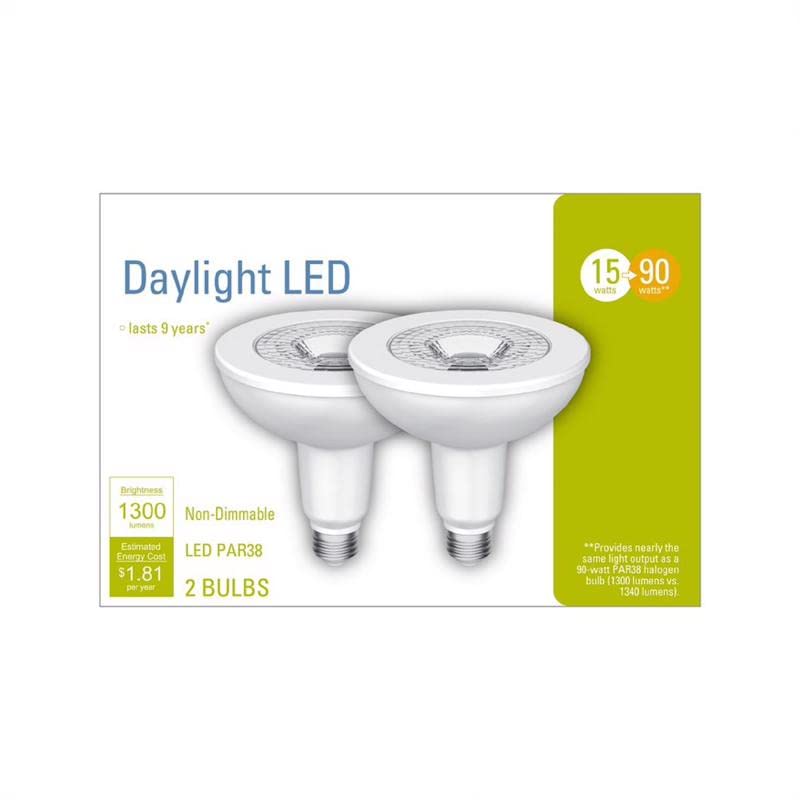 GE Lighting 93095546 LED Bulb, Par38, 1300 Lumens, 15-Watt - Quantity 1