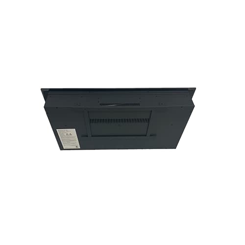 Greystone 36" RV Electric Fireplace with Crystals - Wall Mount - Black