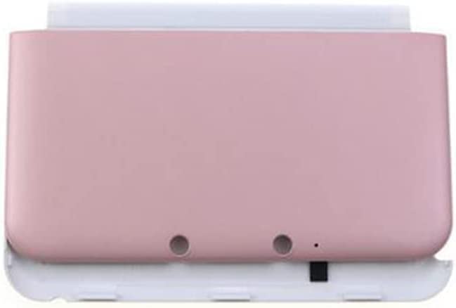 Front Back Faceplate Plates Upper & Bottom Battery Housing Shell Case Cover for 3DS XL / 3DS LL Game Console(Pink)