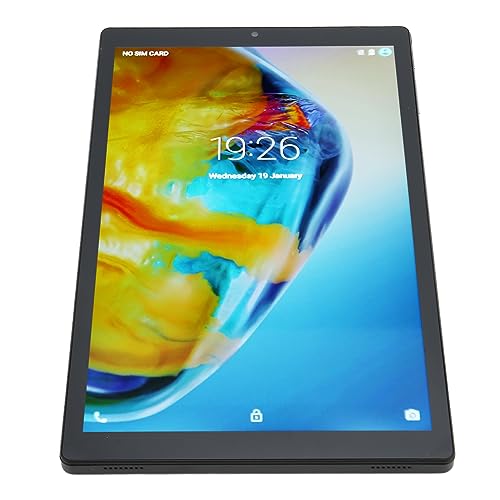 Haofy Tablet PC, Support Calls 100-240V 5MP Front 8MP Rear 10 Inch Tablet 5G WiFi Green 4GB 64GB for Reading (US Plug)