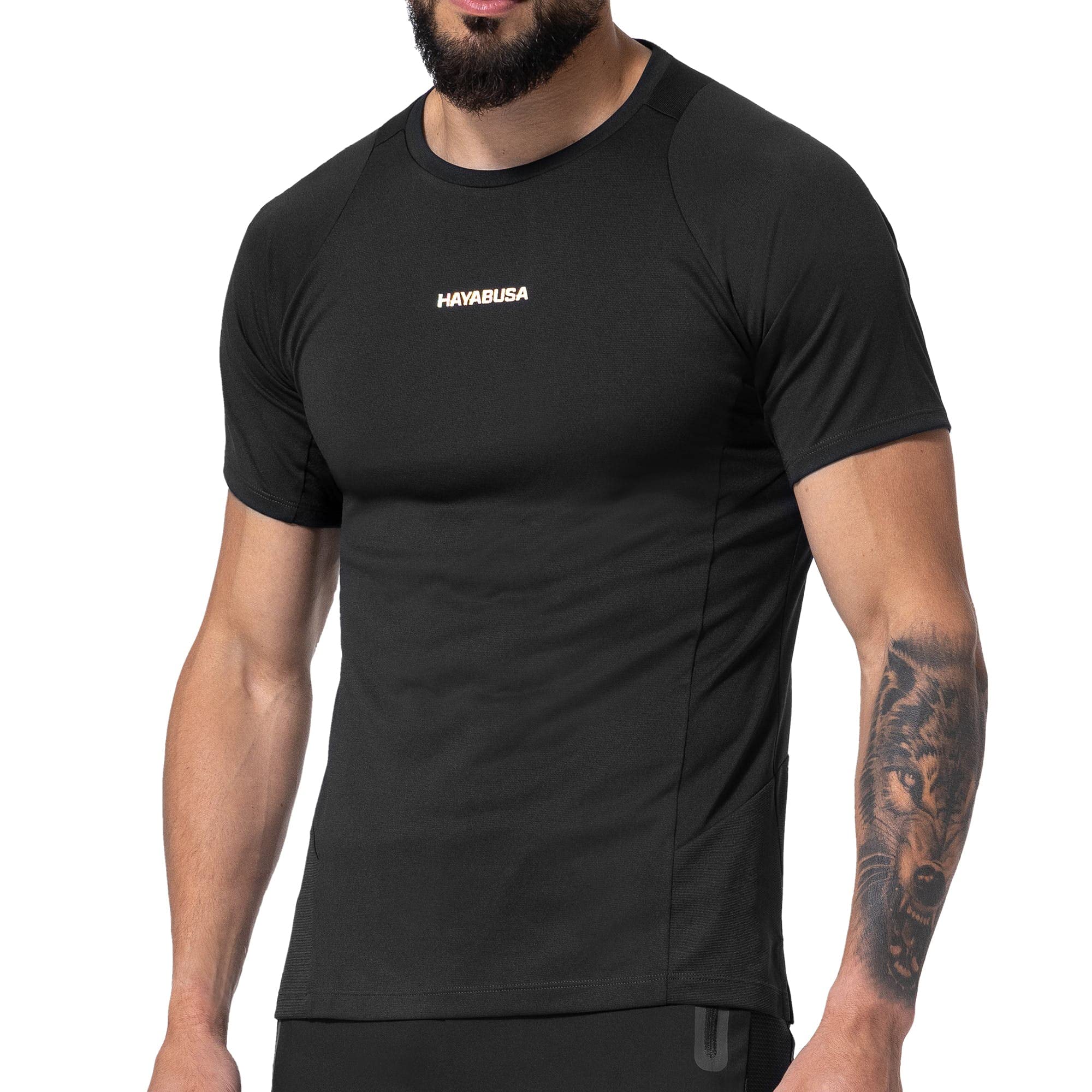 Hayabusa Men's Lightweight Training T-Shirt - Black, X-Large
