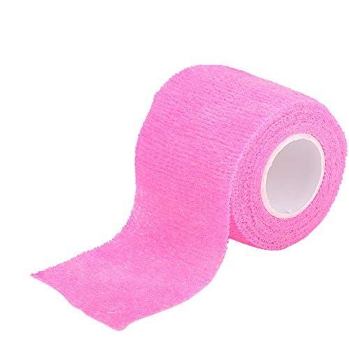 Health Care, Sponge Comfortable Elastic Bandage, 10pcs Waterproof Correct Joints for Prevent Sports Injuries(Pink, 5cmx4.5m)
