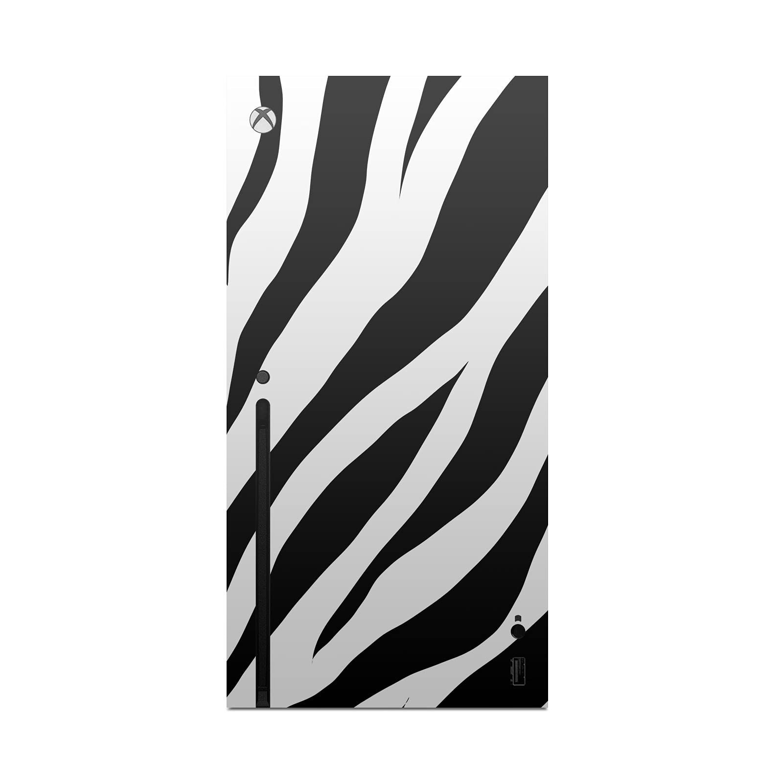 Head Case Designs Officially Licensed Grace Illustration with Zebra Art Mix Matte Vinyl Sticker Gaming Skin Case Cover Compatible with Xbox Series X Console