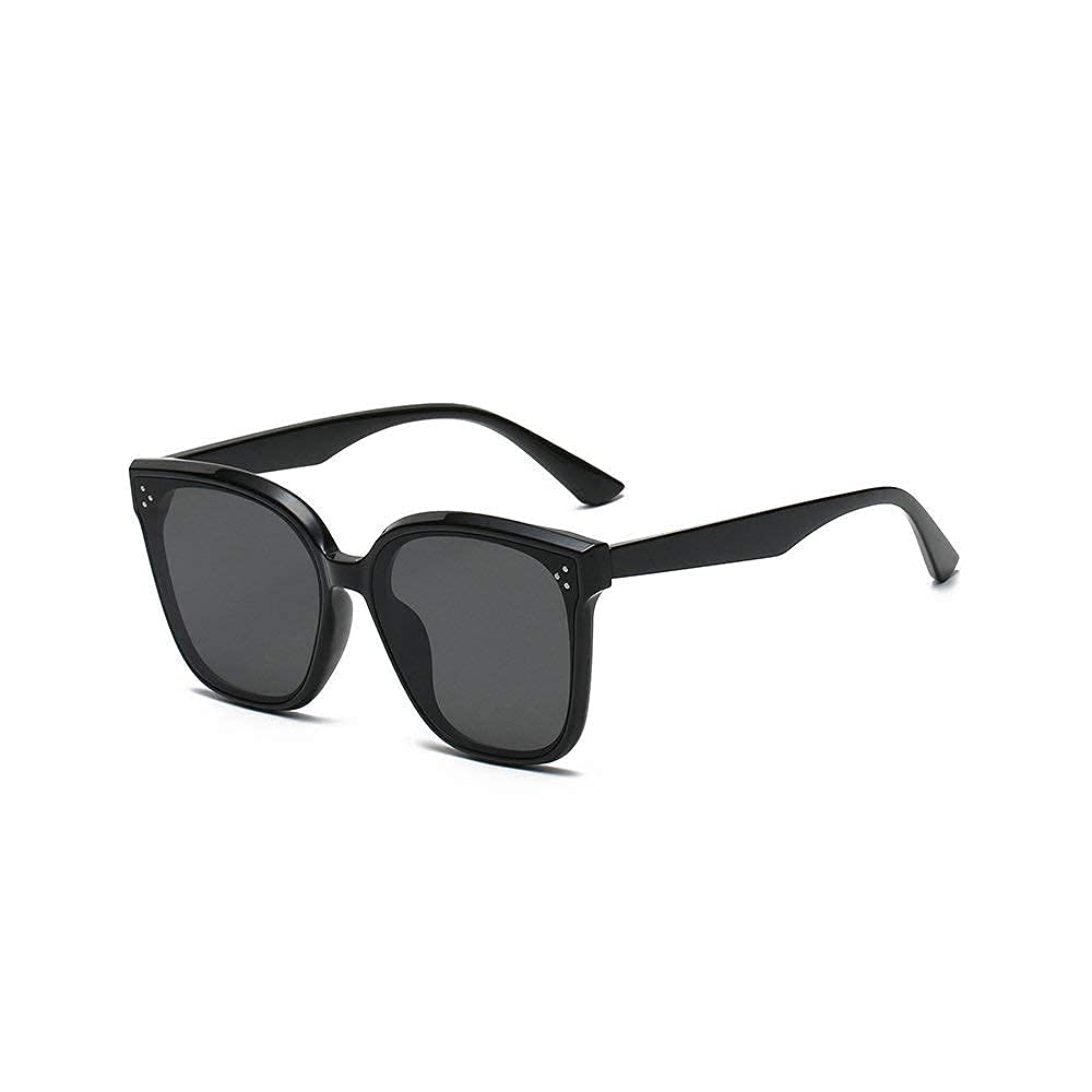 GM Monster her 01 Sunglasses Women Anti Blue Light Luxury Retro UV400 Oversized Unisex Polarized Sunglasses for Men Women - Black her 01