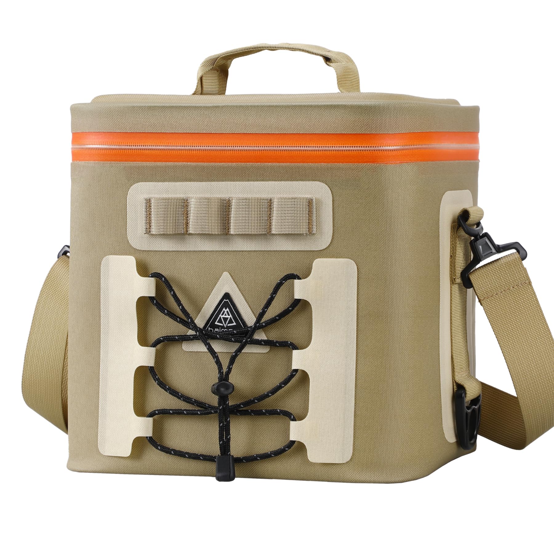 Haimont Heavy Duty 8 Can Soft Cooler Insulated Leakproof Soft Sided Coolers Waterproof Airtight Ice Chest Cooler for Kayaking, Beach Trip, Camping, Picnic, Army Green