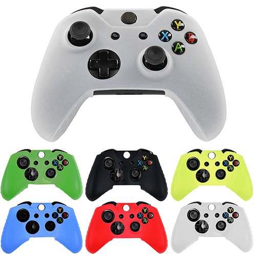 Glamsville The Game Set Fashion Game Controller Silicone Gel Case Cover Skin for Microsoft Xbox One Red