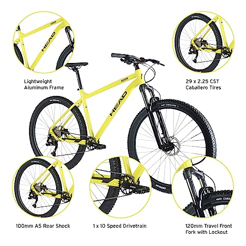 Head Berm 29er Mountain Bike in 3 Sizes
