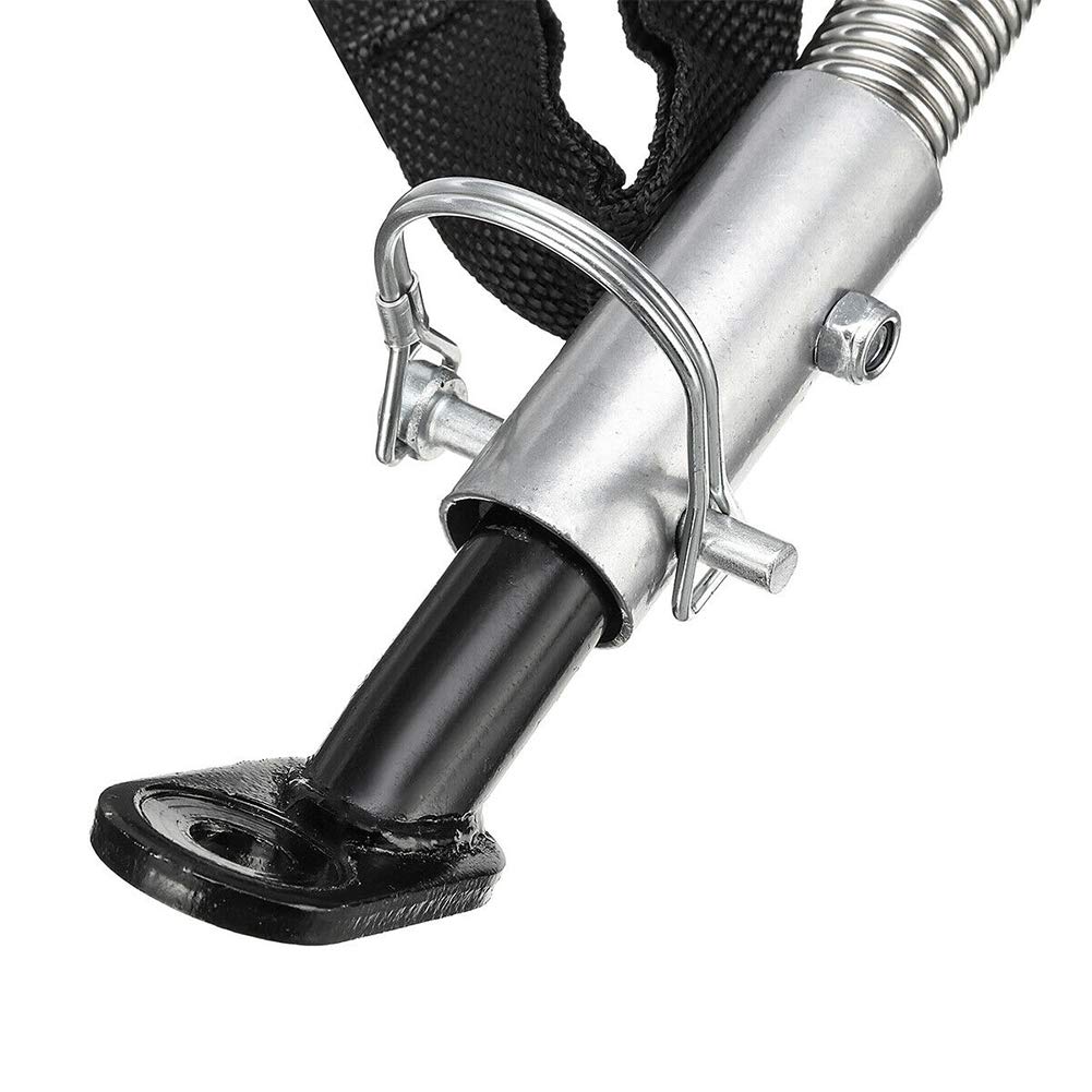 GFULLOV Bicycle Trailer Coupler Iron Bike Trailer Connector Sturdy Cycling Trailer Hitch Adapter Attachment for Towbar Baby Pet Stroller