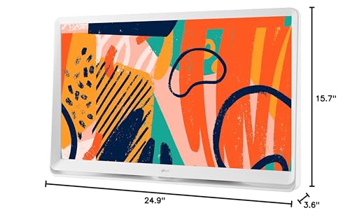 LG 27LQ600S-WU 27β Full HD IPS LED-TV-Monitor, White