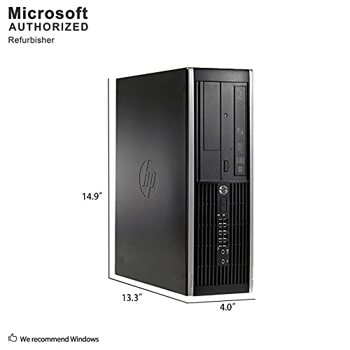 HP 8100 Desktop Computer Intel i5 3.2GHz Processor 8GB Memory 1TB HDD Genuine Windows 10 Professional (Renewed)