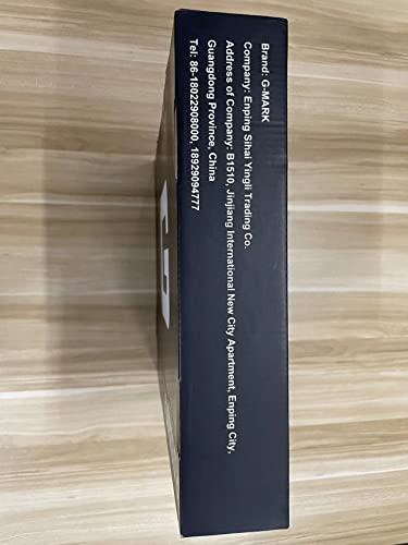 G-MARK Wireless Microphone, Dual Professional UHF Cordless Dynamic Mic Handheld Microphone System for Home Karaoke, Meeting, Party, Church, DJ, Wedding, Home KTV Set, 200ft(EW100)