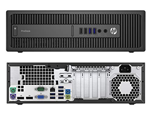 HP Desktop 600 G2 Computer Intel Quad Core i5-6500 3.2-GHz, 32GB Ram, 1TB SSD, with 22in LCD Monitors, DVD, WiFi, Windows 10 (Renewed) ¦