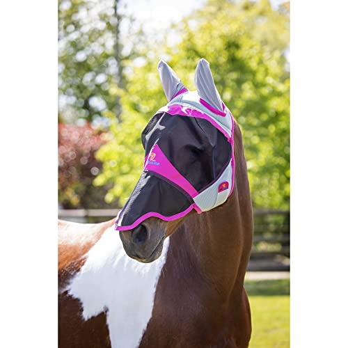 Shires Equestrian Air Motion Fly Mask with Ears & Nose (Full)