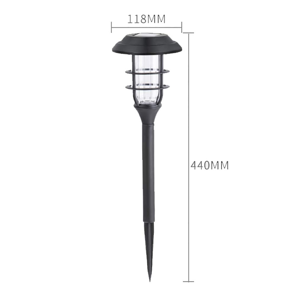 Garden Post Light Pathway Lamp Solar Garden Lights,Solar Lights Outdoor,Home LED Solar Waterproof Garden Decoration Lawn Street Lamp, Suitable for Courtyard, Garden