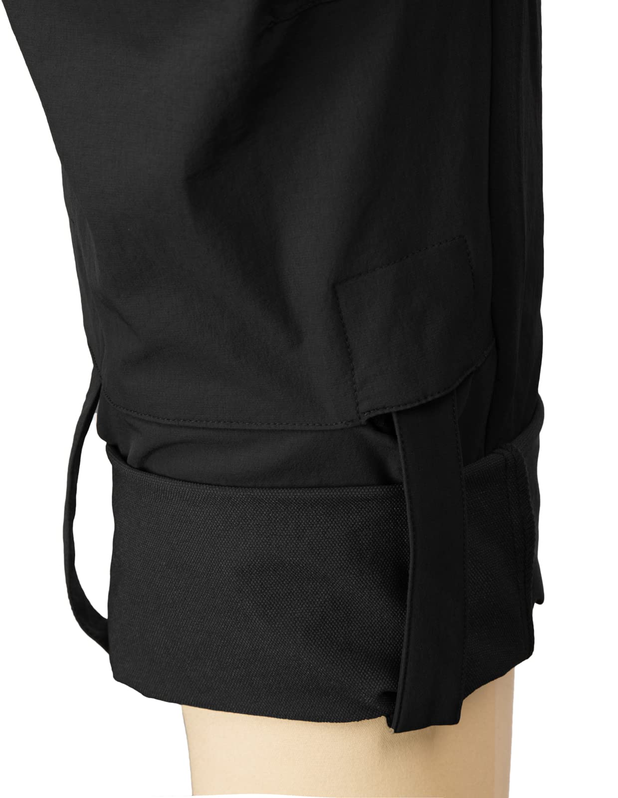 Hanna Nikole Black Work Pants for Women Plus Size Lightweight Waterproof Straight Leg Golf Pants 22 Plus