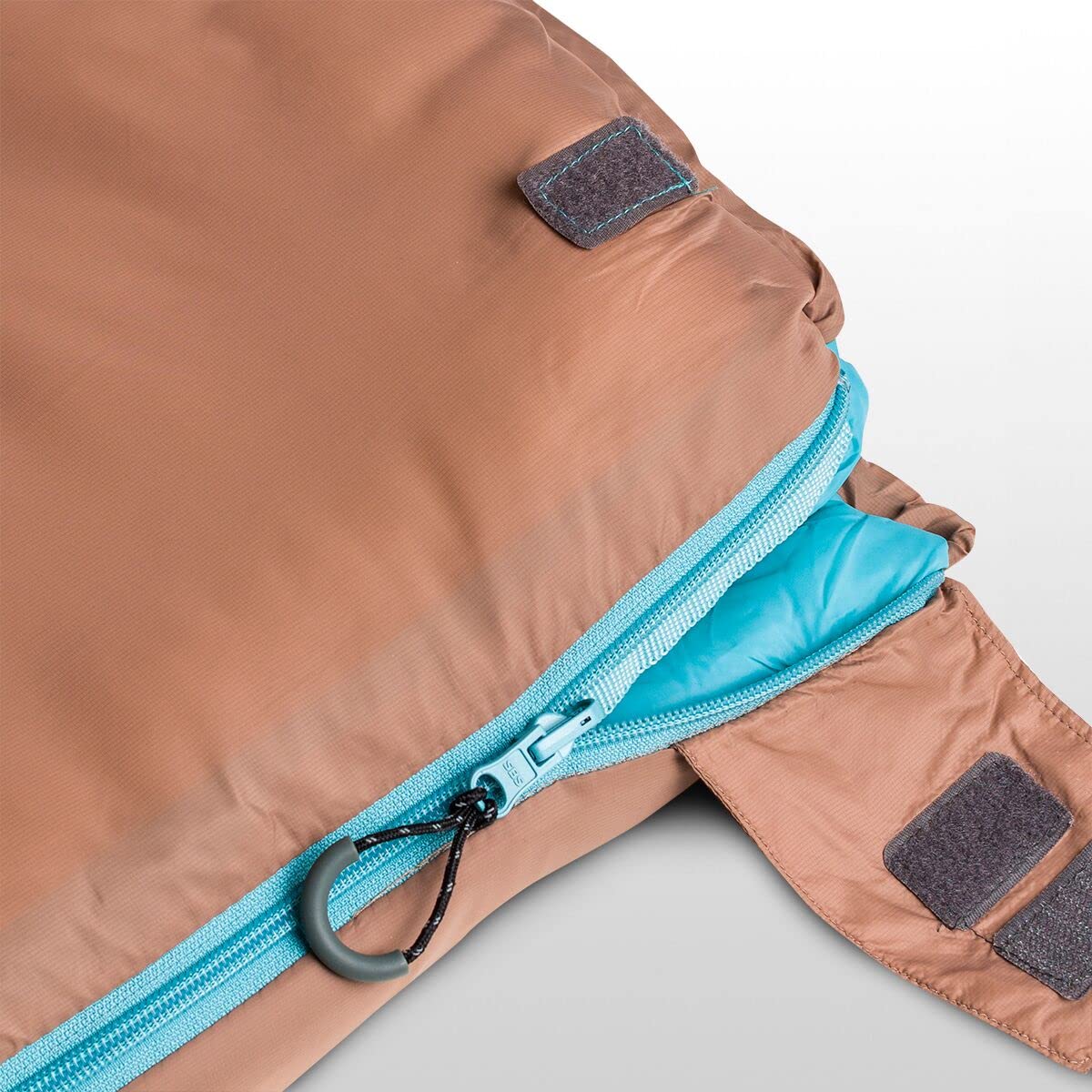 Groundwork Single Sleeping Bag: 20F Synthetic, Oatmeal/Porcelain, One Size
