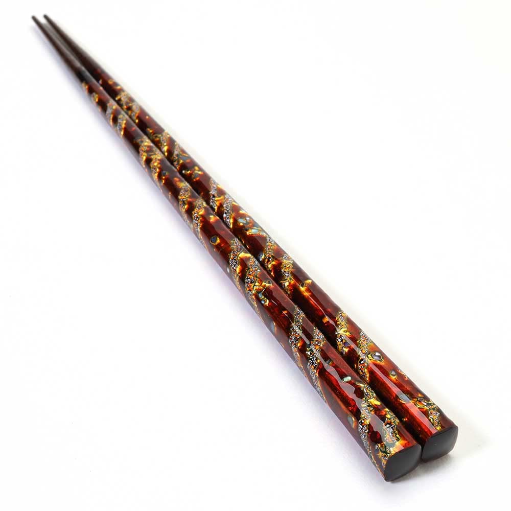 Genroku Wakasa Japanese Chopsticks, 1 Pair, 9.125 Inches Long, Made in Japan