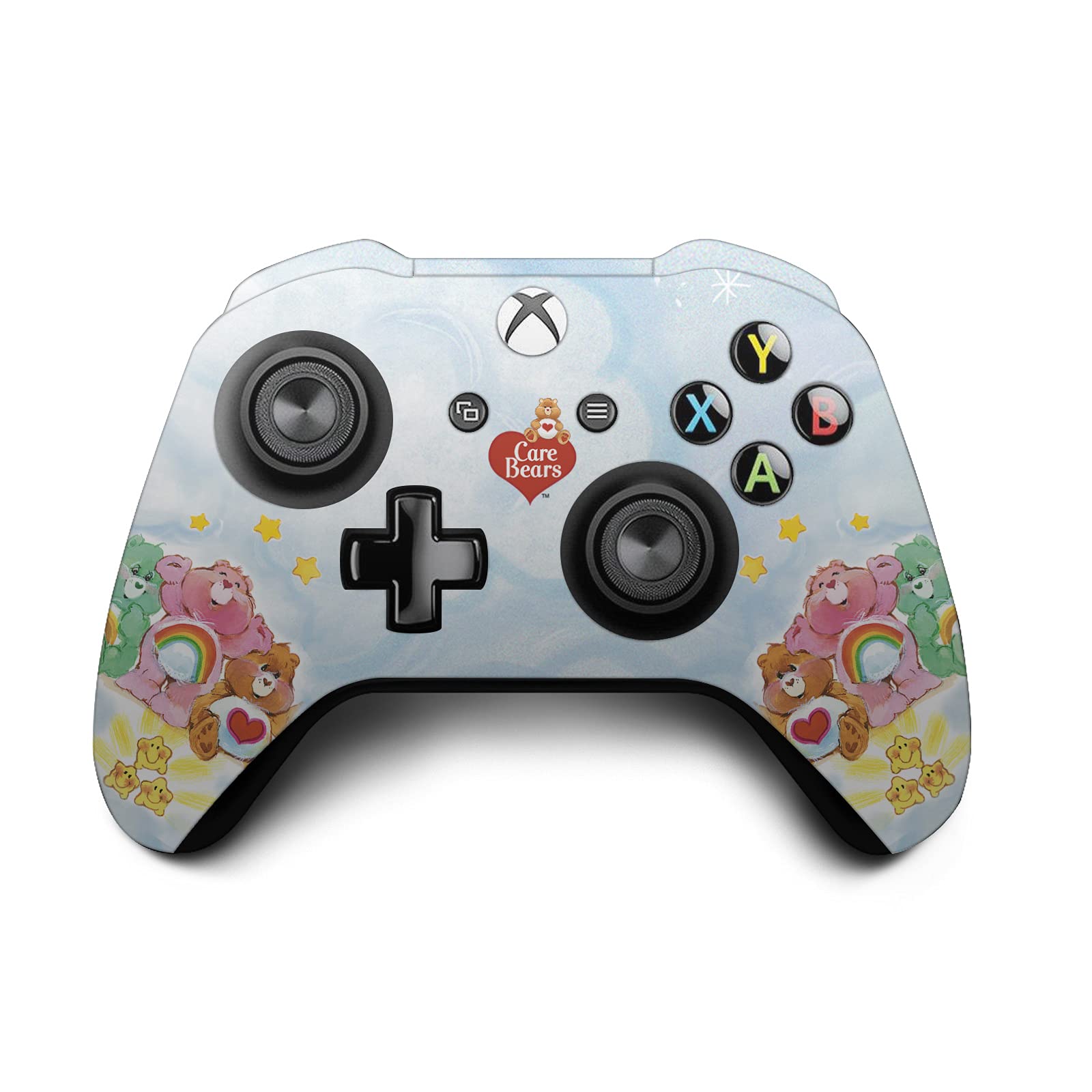 Head Case Designs Officially Licensed Care Bears Group Classic Vinyl Sticker Gaming Skin Case Cover Compatible With Xbox One X Console and Controller Bundle