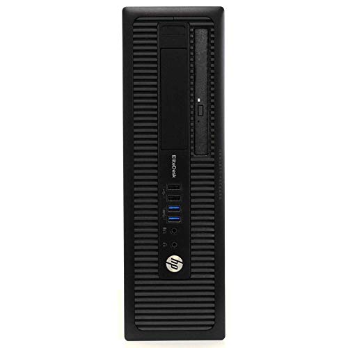 HP EliteDesk 800 G1-SFF, Intel Core i5-4570 3.2GHz, 16GB RAM, 500GB Hard Drive, DVDRW, Windows 10 Pro 64bit (Renewed)
