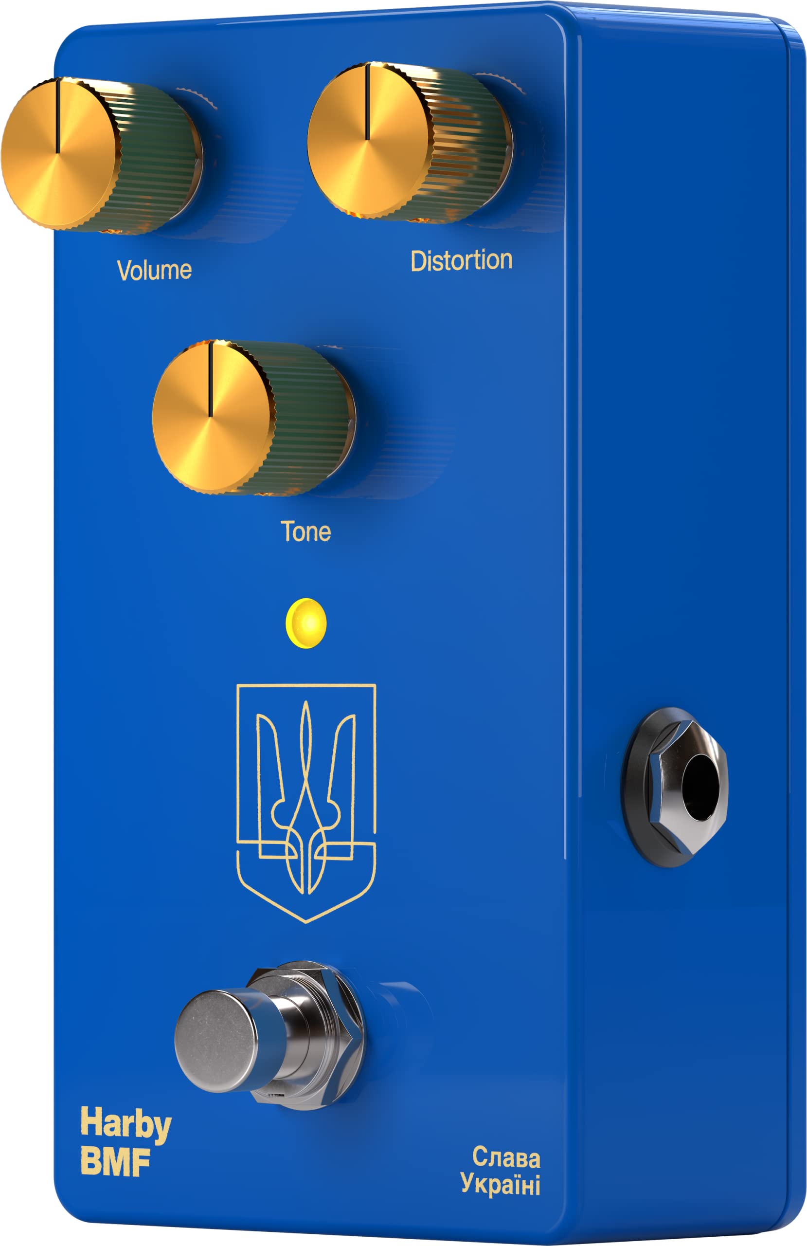 Harby Pedals BMF Distortion/Sustainer/Fuzz Guitar Effects Pedal