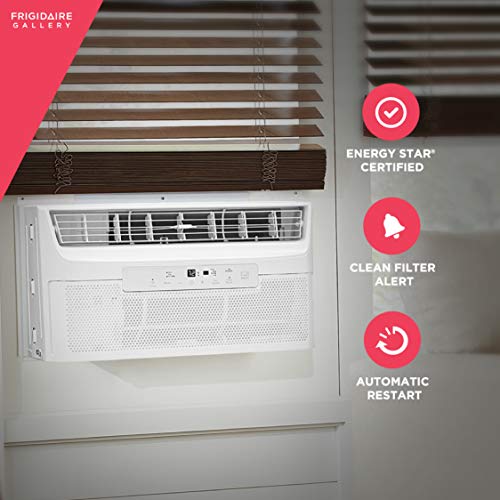 FRIGIDAIRE GHWW083WB1 Window Air Conditioner with Remote Control, White