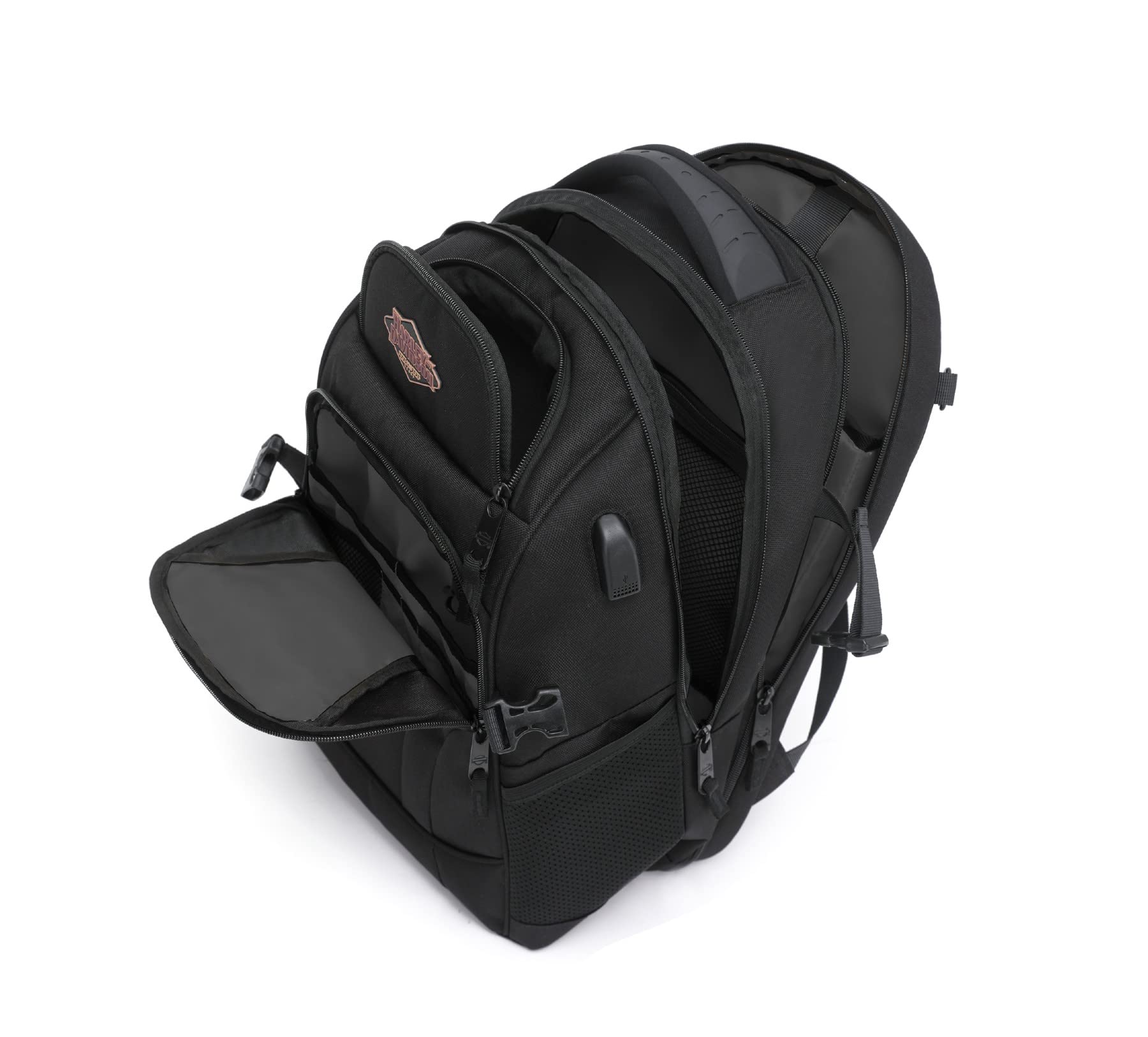 Harley-Davidson 120th Anniversary 'Renegade' USB Water-Resistant Backpack- Black