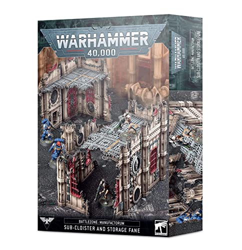 Games Workshop - Warhammer 40,000 - Battlezone: Manufactorum - Sub-Cloister & Storage Fane