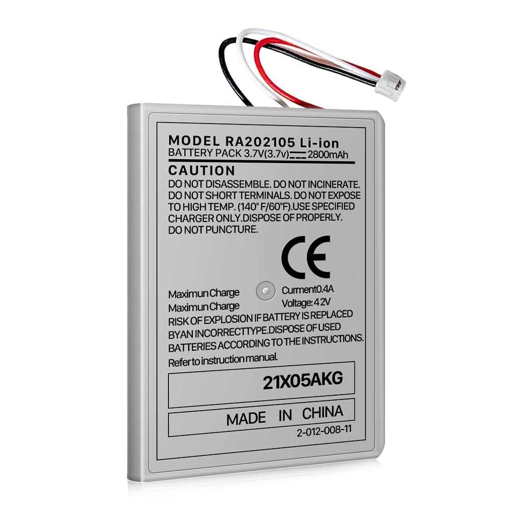 HUAENG PS5 Controller Battery,[Upgraded] 2800mAh LIP1708 Li-ion Replacement Battery for Sony Playstation 5 Dualsense Controller CFI-ZCT1 W B U Replace PS5 LIP1708 Battery Pack