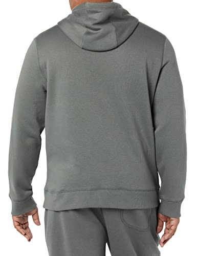 Goodthreads Men's Washed Fleece Pullover Hoodie, Charcoal, XX-Large