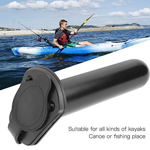 Gojiny Kayak Flush Mount Rack Stand Fishing Boat Rod Holders Support Fishing Tackle Accessory Tool for Kayak Boat Canoe