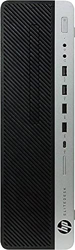 HP EliteDesk 800 G3 SFF Desktop Intel i7-6700 UP to 4.00GHz 32GB DDR4 New 1TB NVMe M.2 SSD Built in WiFi BT Dual Monitor Wireless Keyboard & Mouse Support Win10 Pro (Renewed)