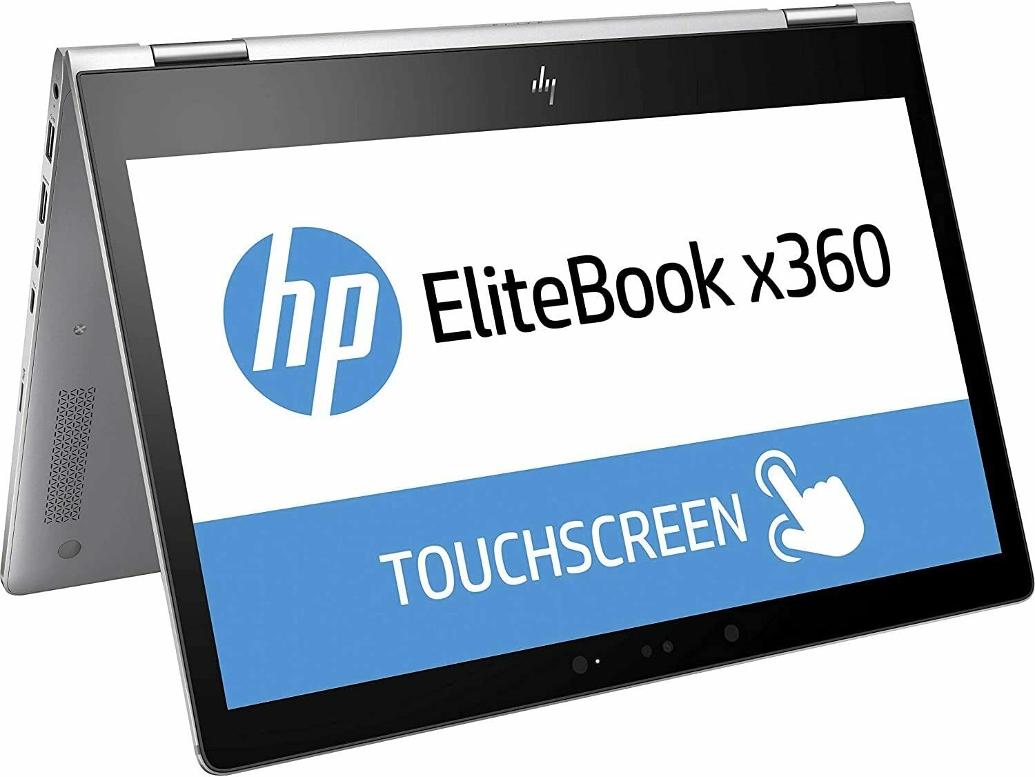 Hp Elitebook X360 1030 G2 Business Laptop, 13.3 in FHD (1920 x 1080) Touchscreen, 7th Gen Intel Core i5-7300U, 8 GB RAM, 128GB M2 SSD, Webcam, Windows 10 Pro (Renewed)