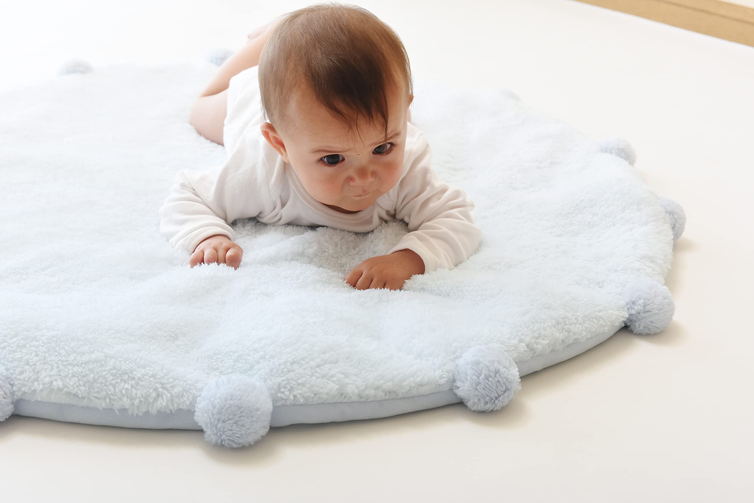 Grey POM Sherpa Play MATS
