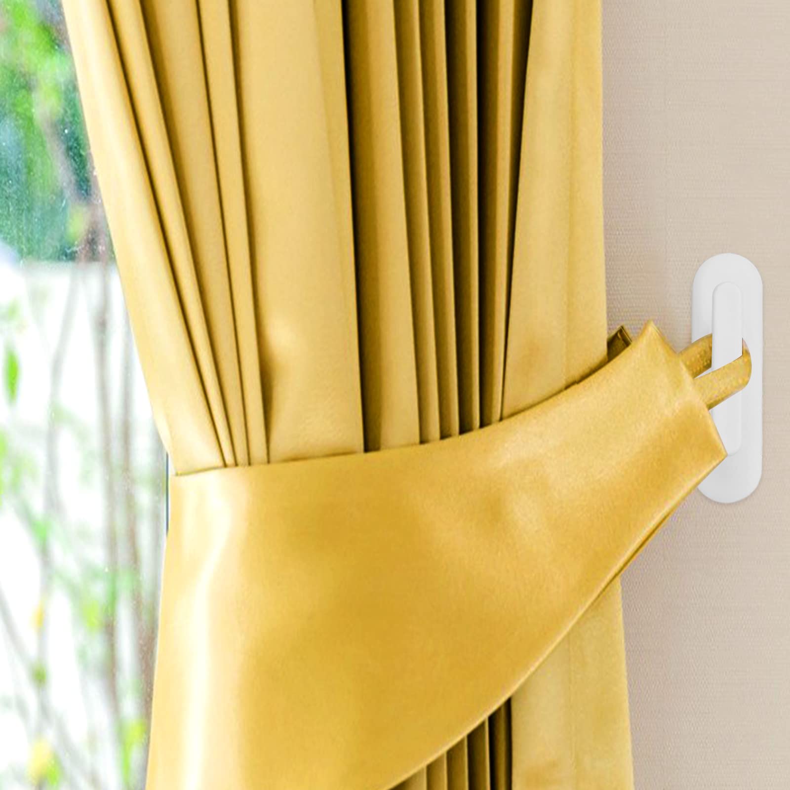 Grevosea 8 Pieces Blind String Holder,Blind Cord Holder Cord Safety Blind Pull Blind Cord Twister Safety Blind Cord Hooks Blind Cord Wrap Cleat for Home Office Study Bedroom Bay Window Use