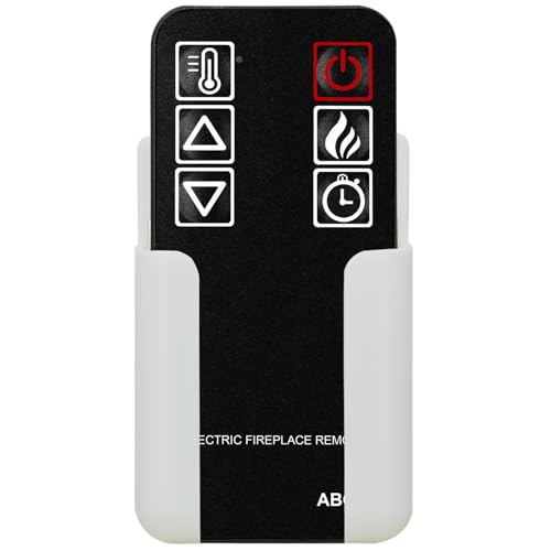 GENGQIANSI Replacement Remote Control for Zokop 3D Electric Firebox Indoor Fireplace Heater