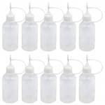 Needle Tip Glue Bottle Empty Dropper Plastic Bottles, Transparent Plastic Needle Tip, Empty Dropper Plastic Bottles Needle Tip(10ml)