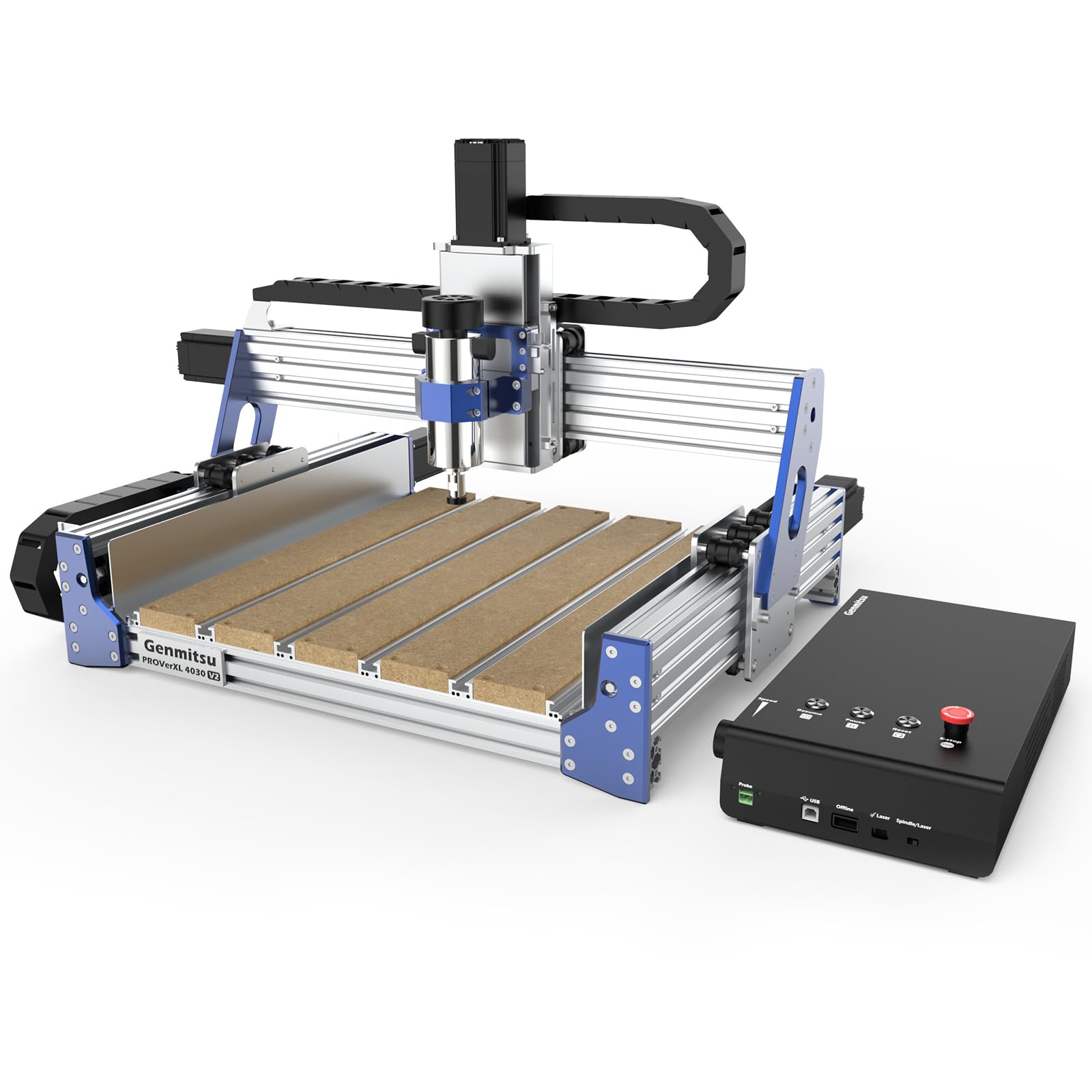 Genmitsu CNC Router Machine PROVerXL 4030 V2 + Offline Control Module with LCD Touchscreen for PROVerXL 4030 V2