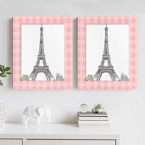 Herdesigns Sweet Red Cherry 8x10 Picture Frame Personalized Custom Text Name Fruits Wooden Picture Frame for Wall and Tabletop Display, Photo Picture Frame Customized Gift