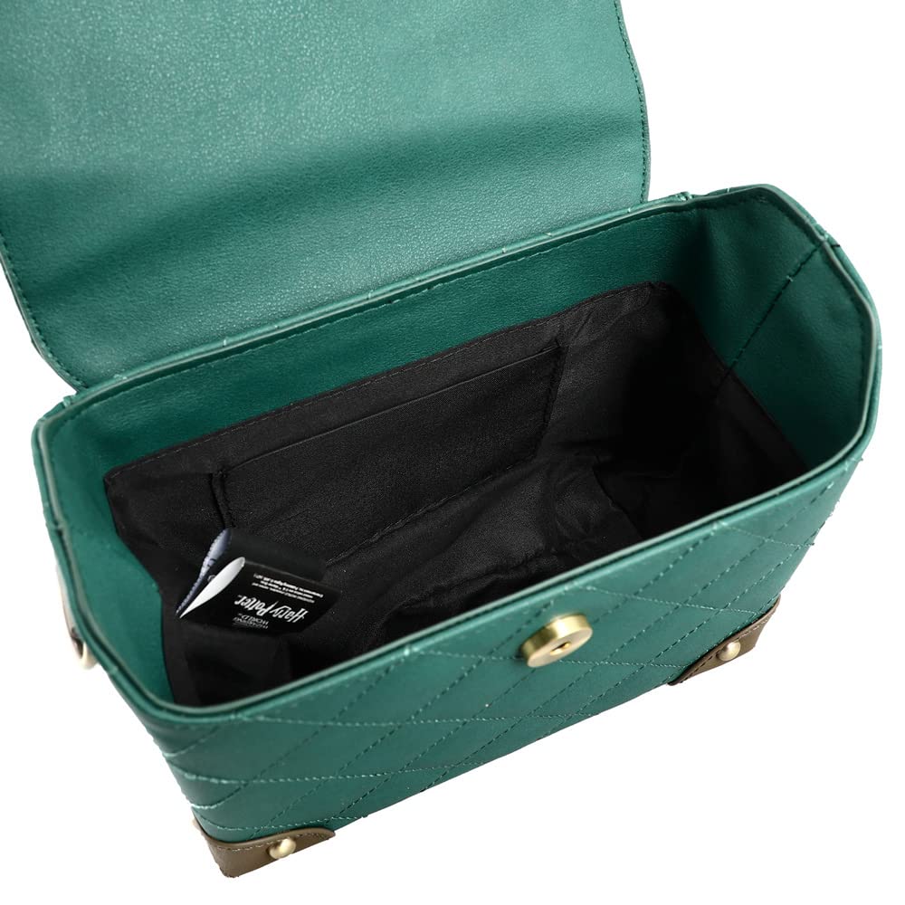 Harry Potter Hufflepuff Mini Trunk Handbag Gray