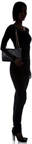 GUESS Cessily Convertible Crossbody Flap, Black