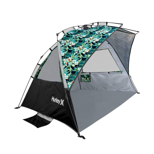 Hurley Beach Tent, Hawaiian Garden Black