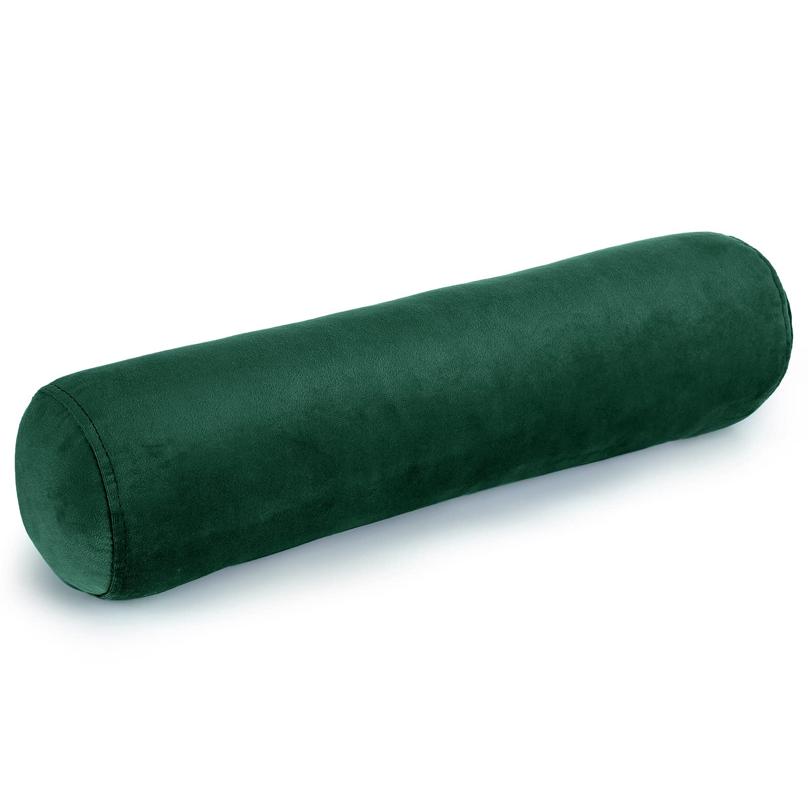 Vesgantti Round Bolster Pillow for 58 inch Loveseat Sofa, Green