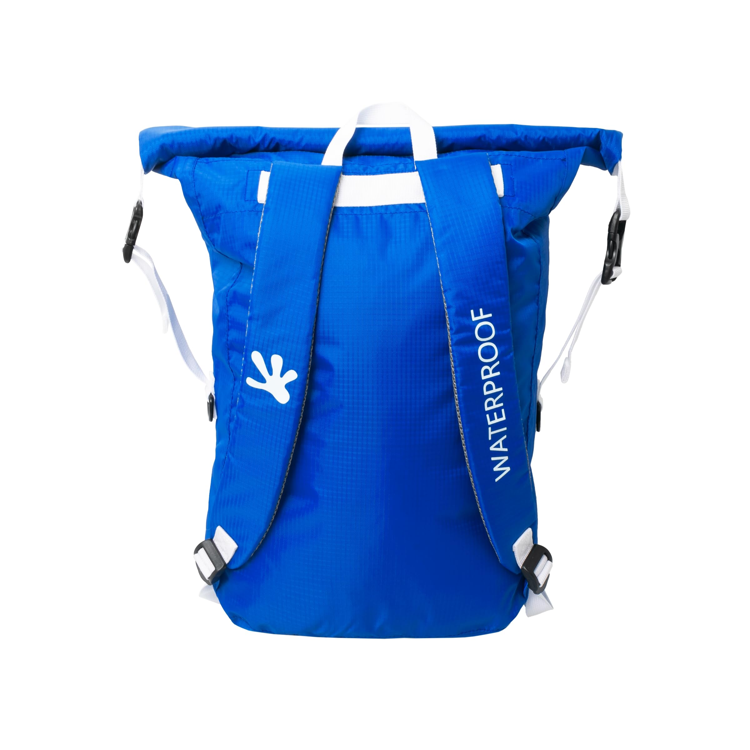 geckobrands Lightweight 30L Waterproof Backpack - Lightweight Watertight Outdoor Bag Hiking Traveling Light Water Activities