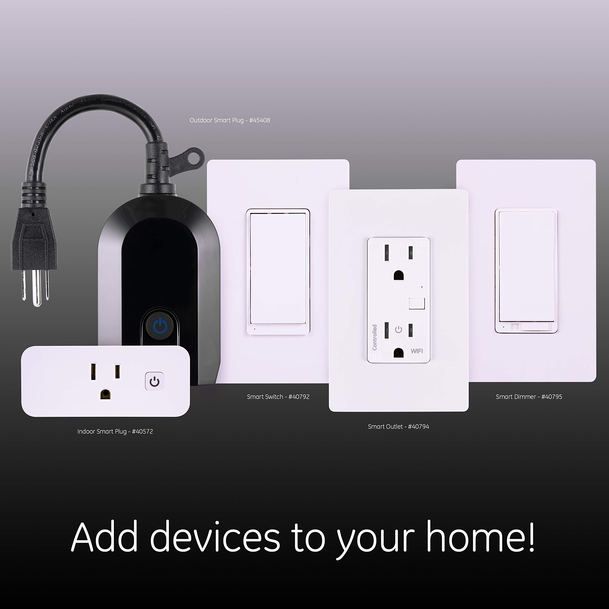 GE myTouchSmart WiFi Smart Light Dimmer, 3-Way/Single Pole, Works with Alexa, Google Assistant, 2.4GHz, No Hub Needed, Neutral Wire Required, White & Light Almond, 40794
