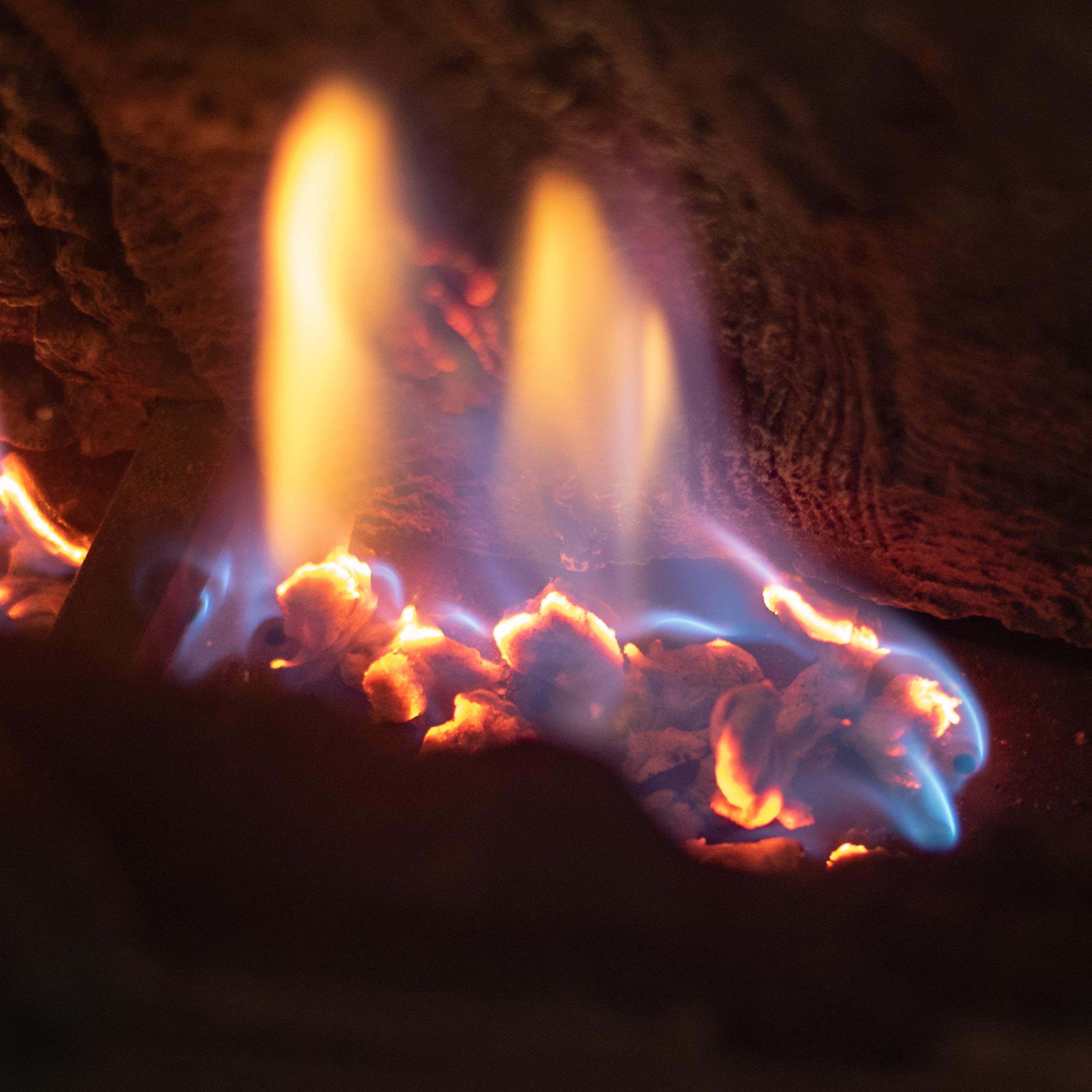 Gas Fireplace Embers | Rock Wool Glowing Embers for Gas Log Fireplace (7 Oz)