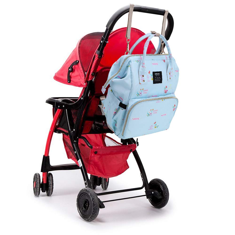 Funnideer Diaper Bag Backpack,Large Capacity Diaper Bag for Mom/Dad with USB Charging Port,Stroller Straps,Multi-Function Waterproof Backpack Nappy Bags for Baby Care, Durable and Fashionable