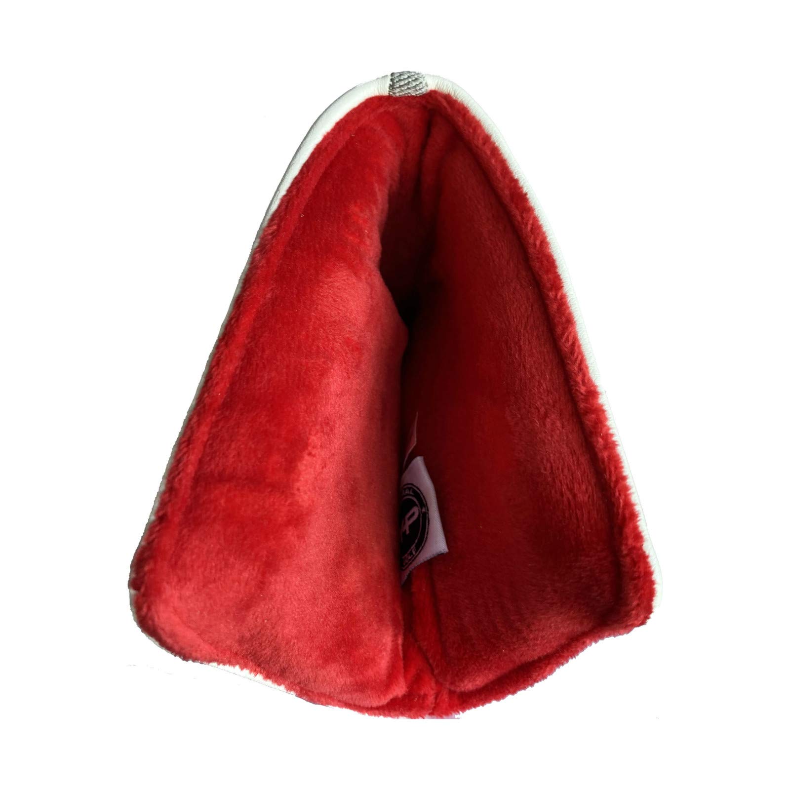 Golf Blade Putter Cover Headcover Magnetic Synthetic Leather Club Protector for Scotty Cameron Odyssey Blade Taylormade (Ninja Red)