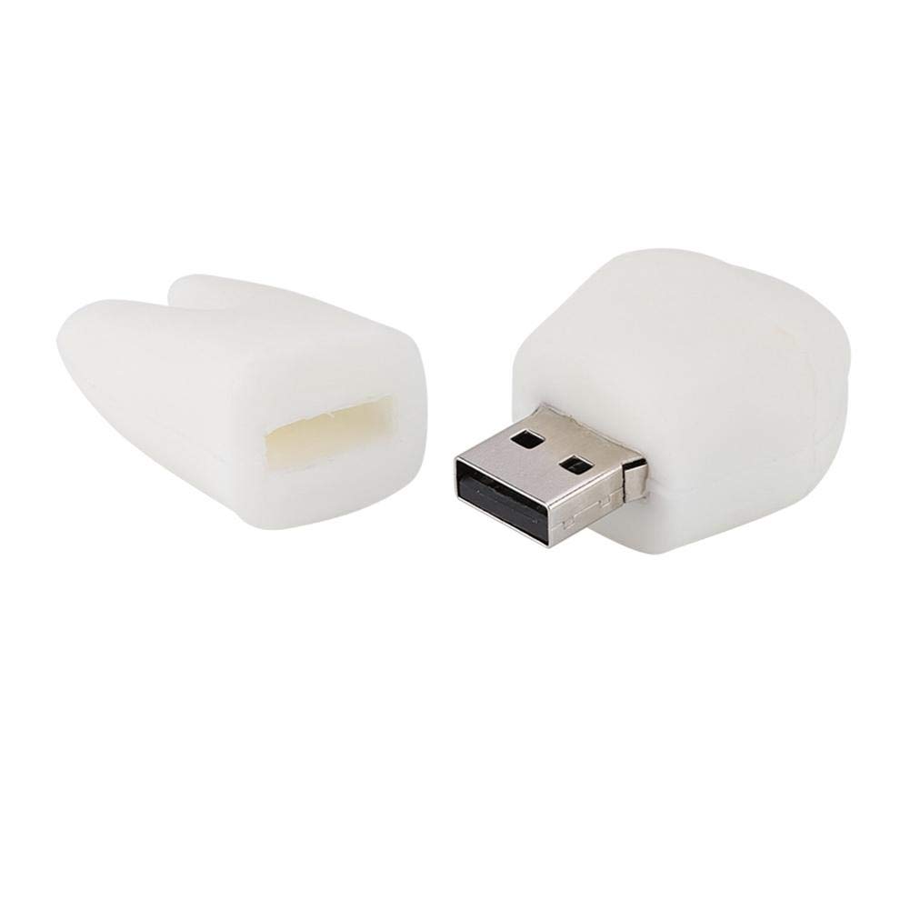 Furnoor Tooth Shape USB Storage, Tooth Shape Flash Drives Storage USB 2.0 Interface U Disk Memory Stick 16G Drive Storage