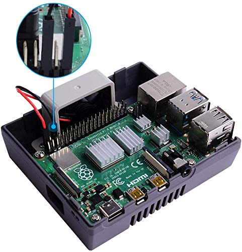 GeeekPi Raspberry Pi 4 4GB Kit with Retro Gaming Nes4Pi Case, 5V 3.6A Power Supply, 32GB Card, HDMI Cable and Card Reader (4GB RAM)
