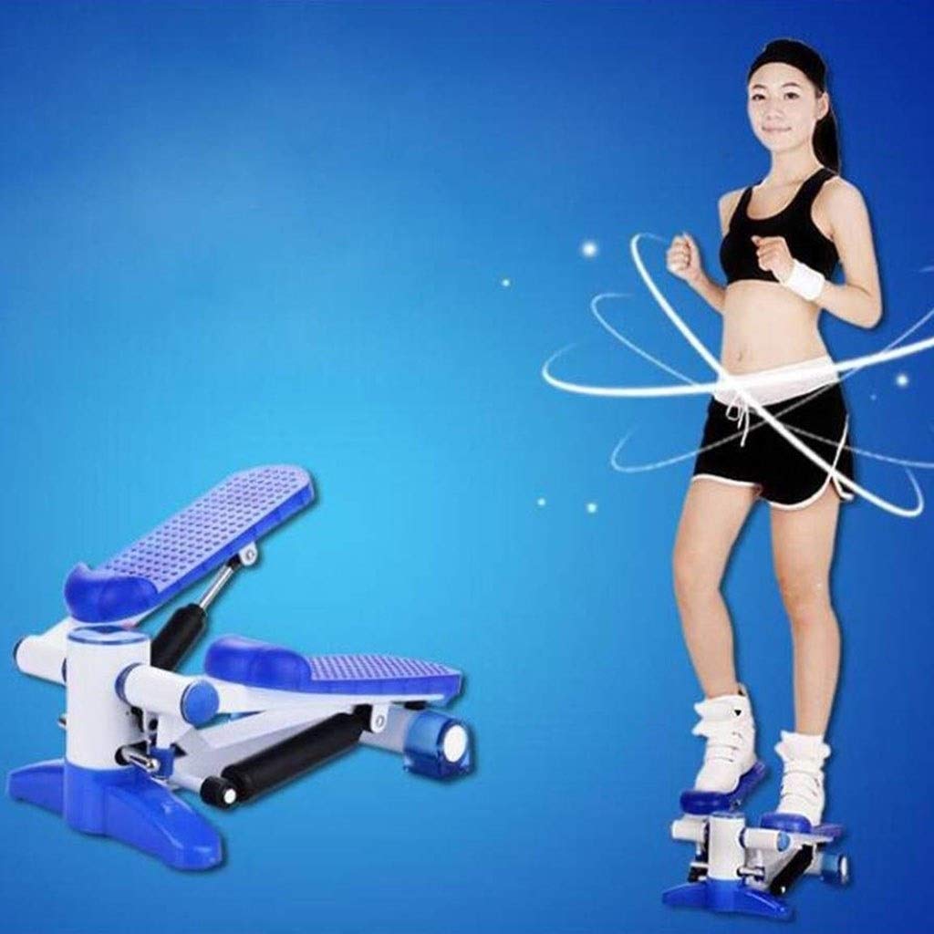 GRETD Desk Elliptical Mini Stepper - Under Desk Elliptical Steppers for Exercise Desk Pedal Exerciser with Unique Design Blue 403021cm
